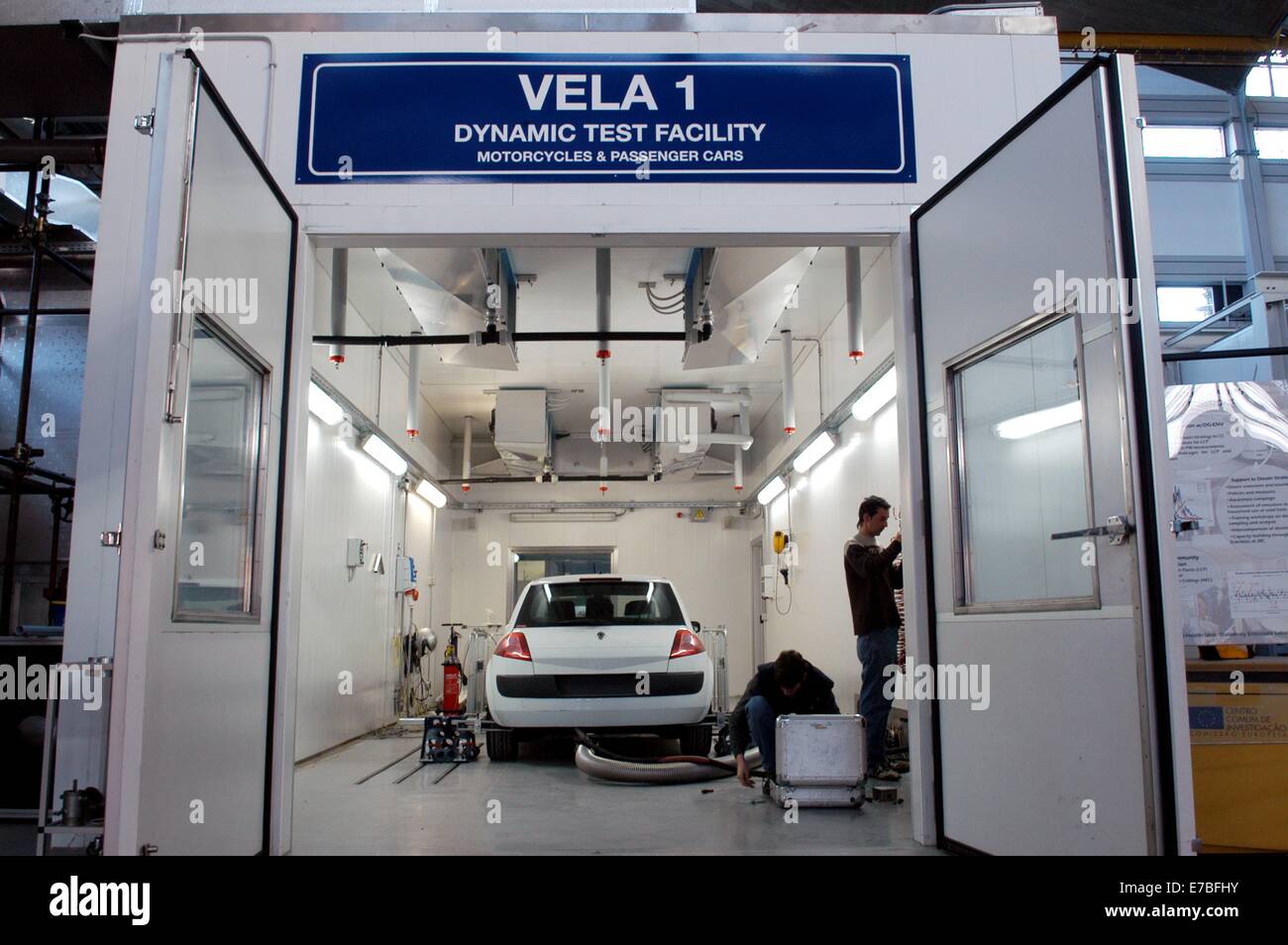 Ispra (Italy), VELA laboratory (Vehicle Emissions Laboratory) for ...