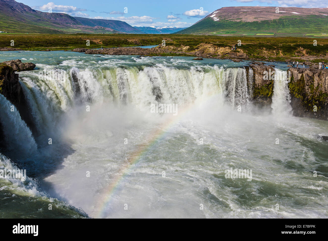 North Iceland / Goðafoss Waterfall Stock Photo - Alamy