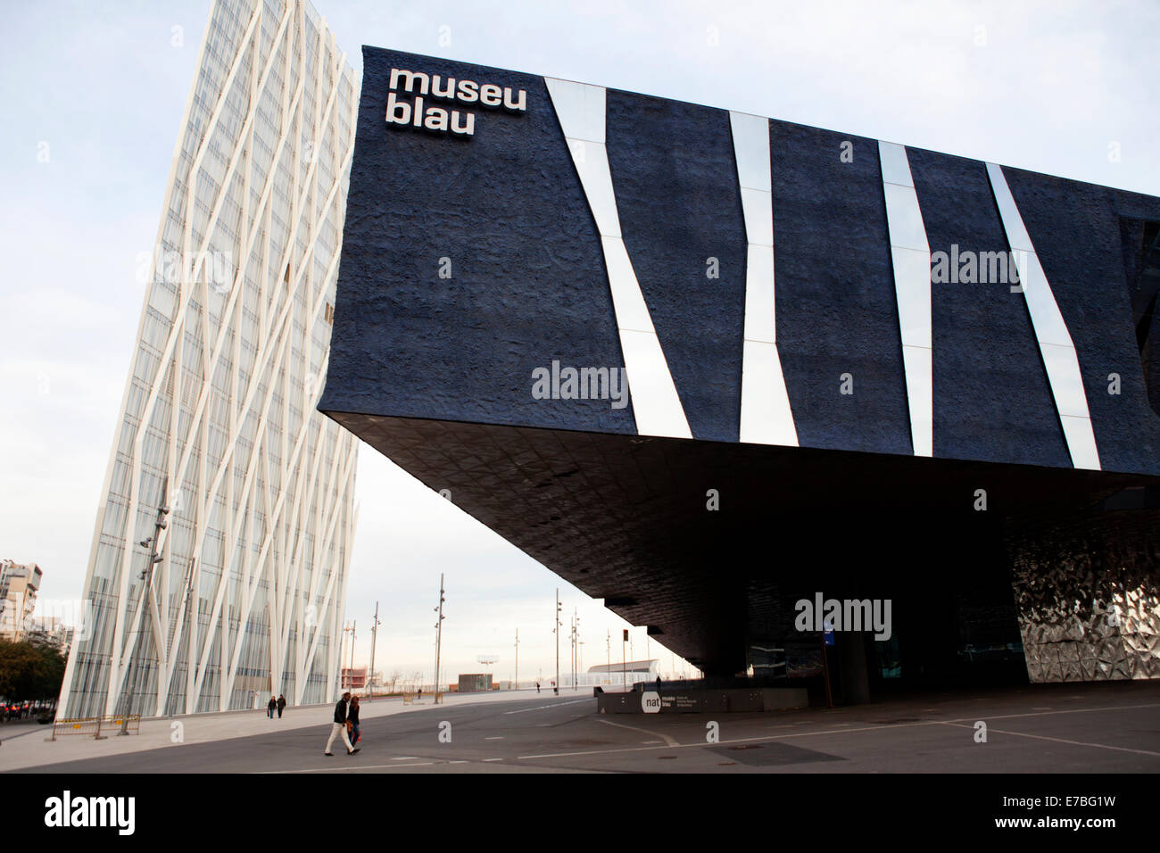 Museu Blau science museum in Diagonal, Barcelona Spain Stock Photo - Alamy