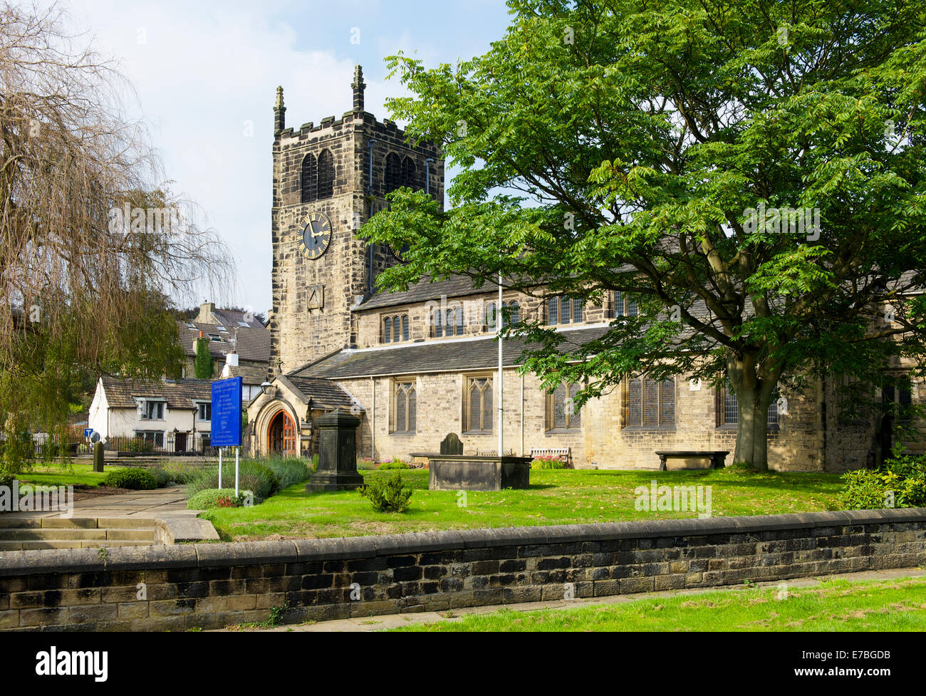 All Saints Church, Bingley, West Yorkshire, England UK Stock Photo - Alamy