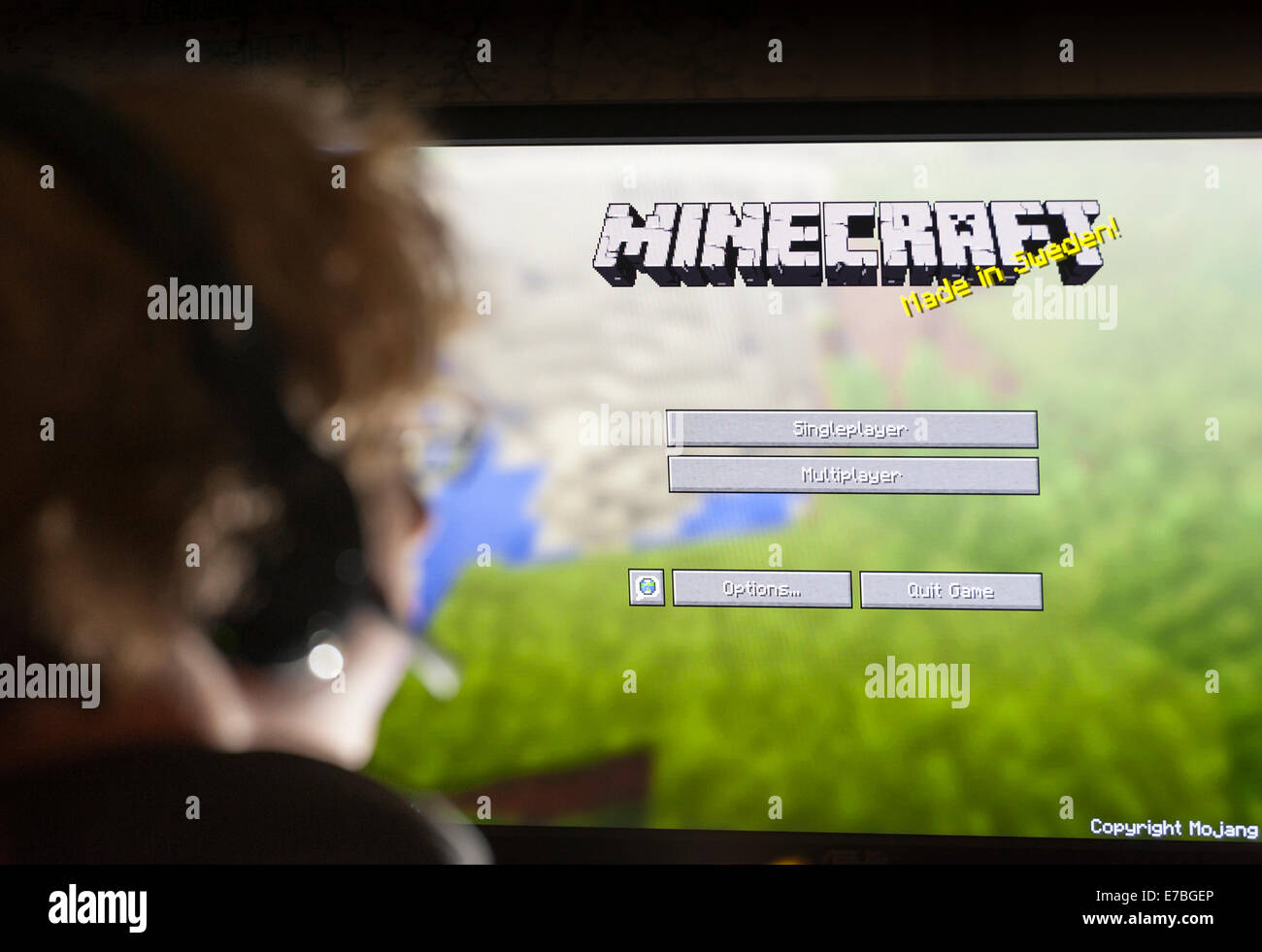 Minecraft logo hi-res stock photography and images - Alamy