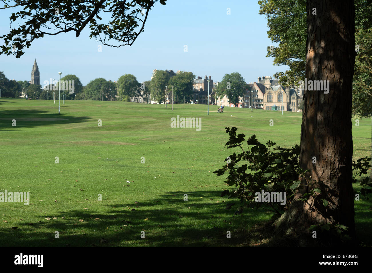 Bruntsfield Links Park next to the Meadows, Edinburgh Stock Photo - Alamy