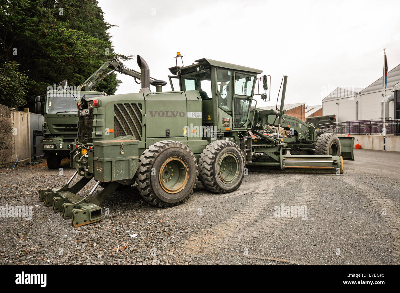 Road grader hi-res stock photography and images - Alamy