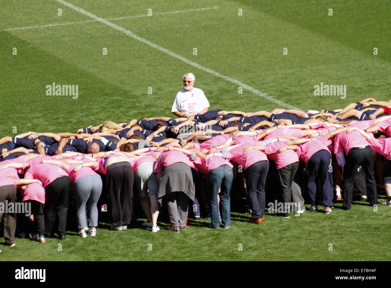 Cardiff in the front row of the scrum hi-res stock photography and ...