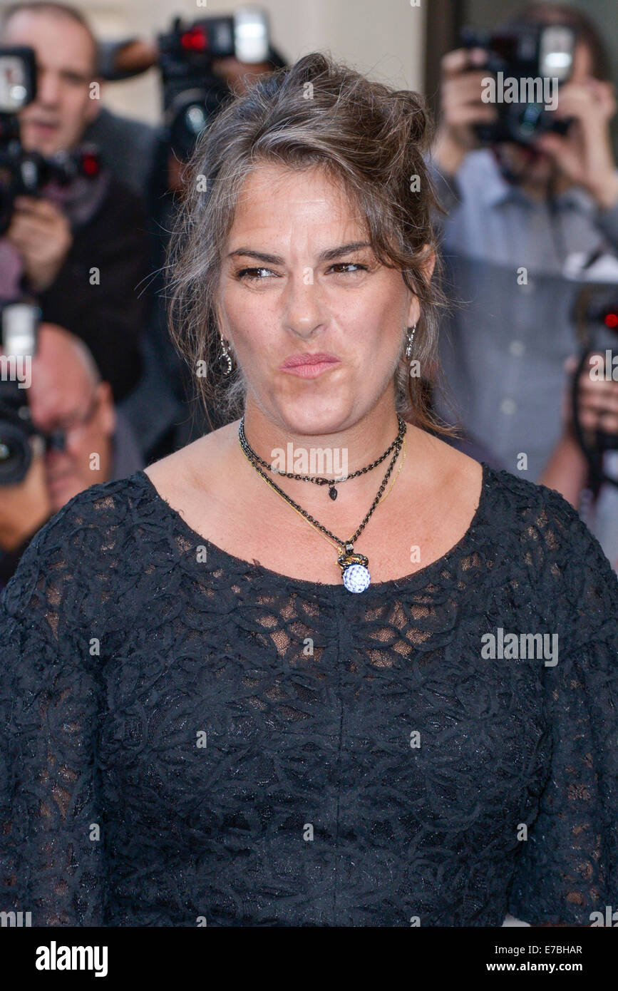 Tracey emin arrives gq men year awards royal opera house hi-res stock ...