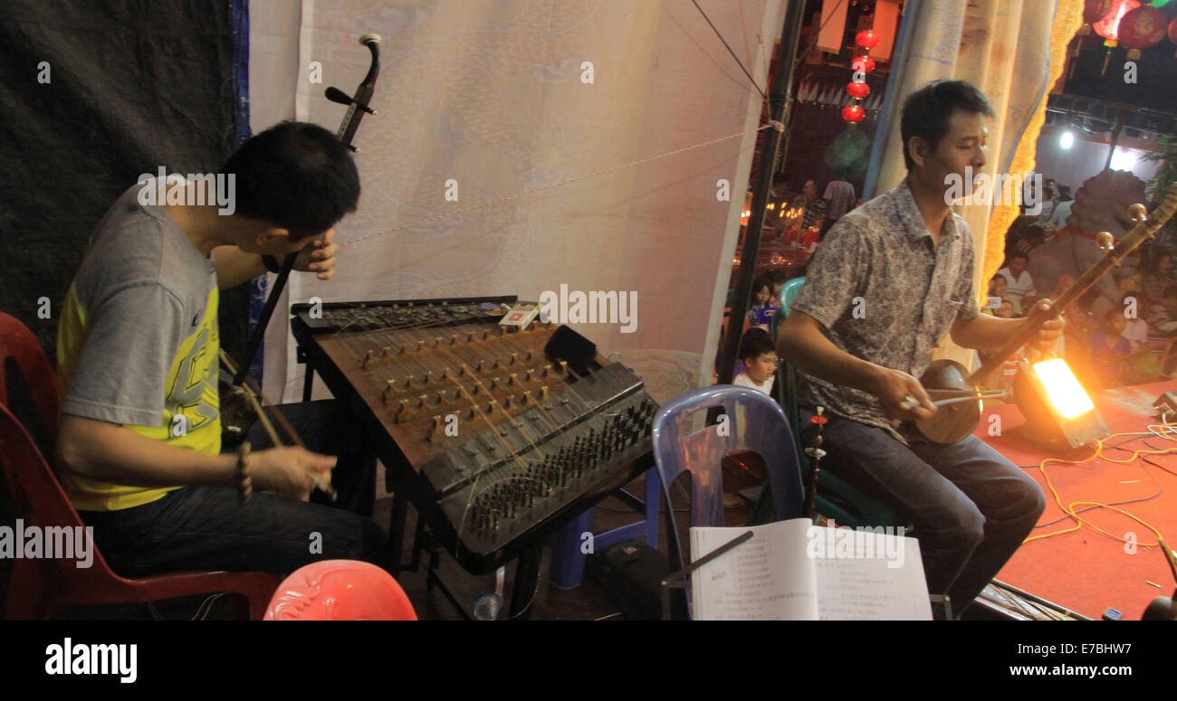 Sept. 11, 2014 - MEDAN, INDONESIA - SEPTEMBER 12: Indonesia Chinese of ...