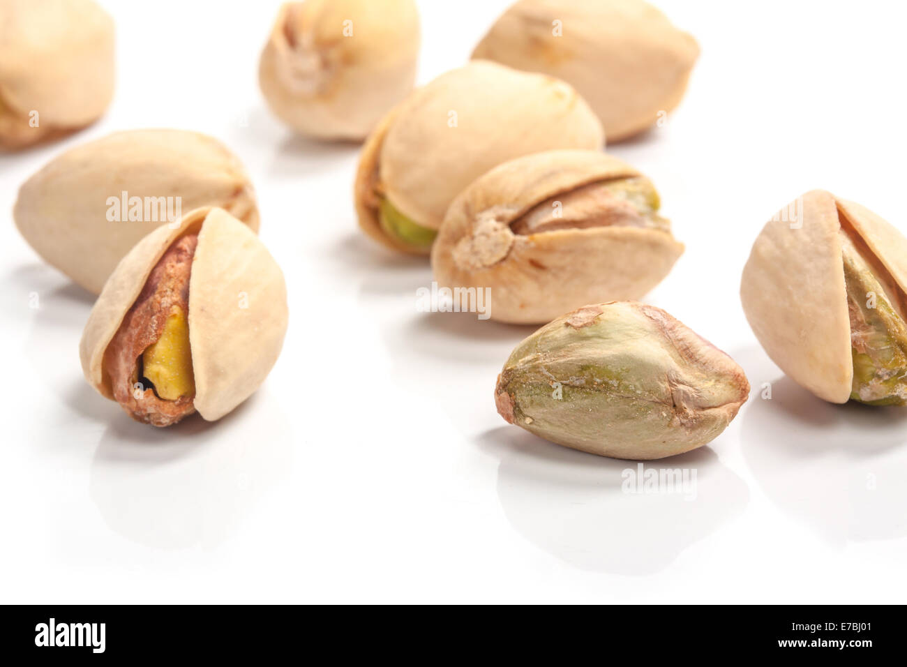 Pistachio nut with open nutshell hi-res stock photography and images ...