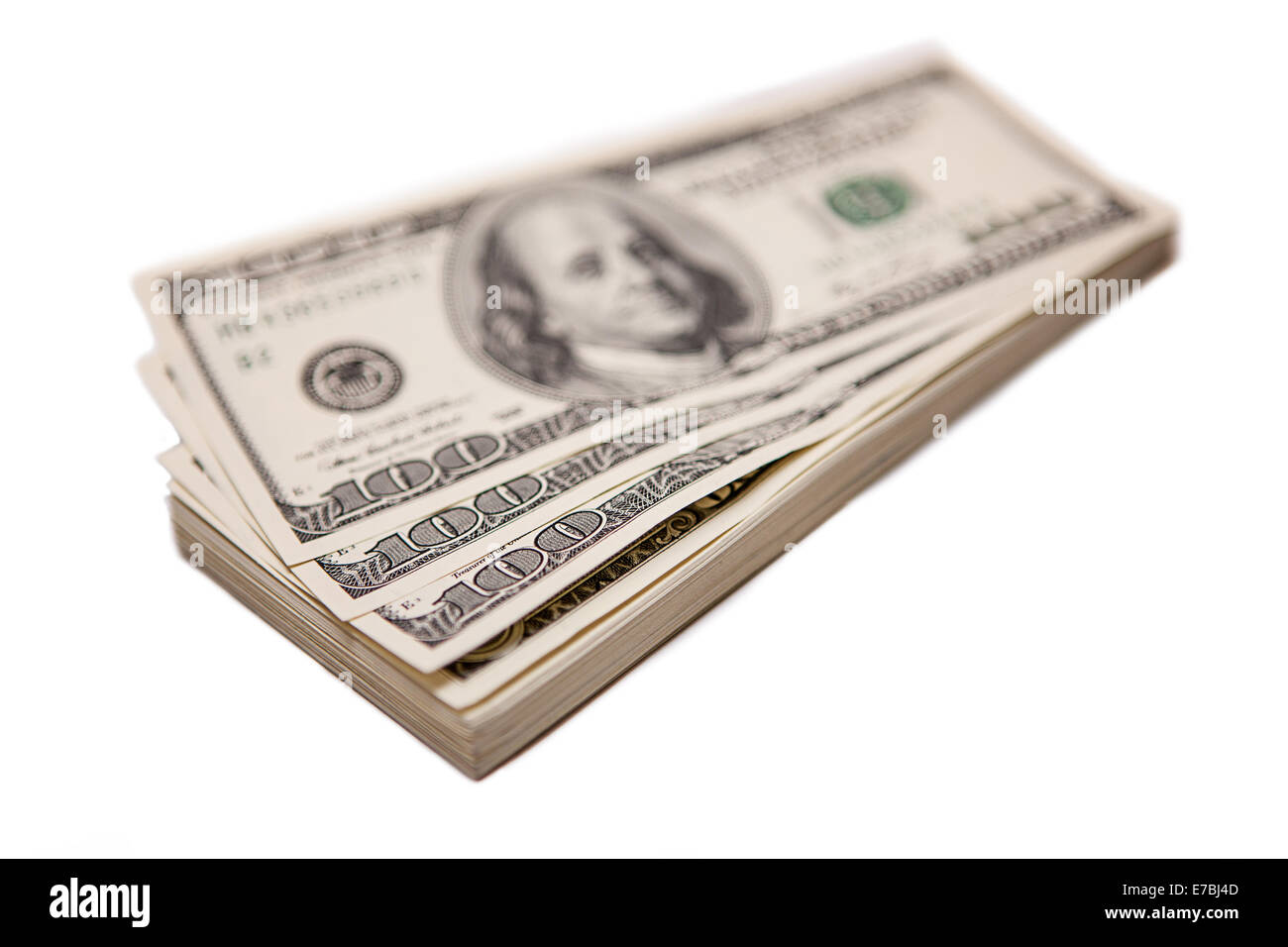 100 dollar bill rolled up hi-res stock photography and images - Alamy