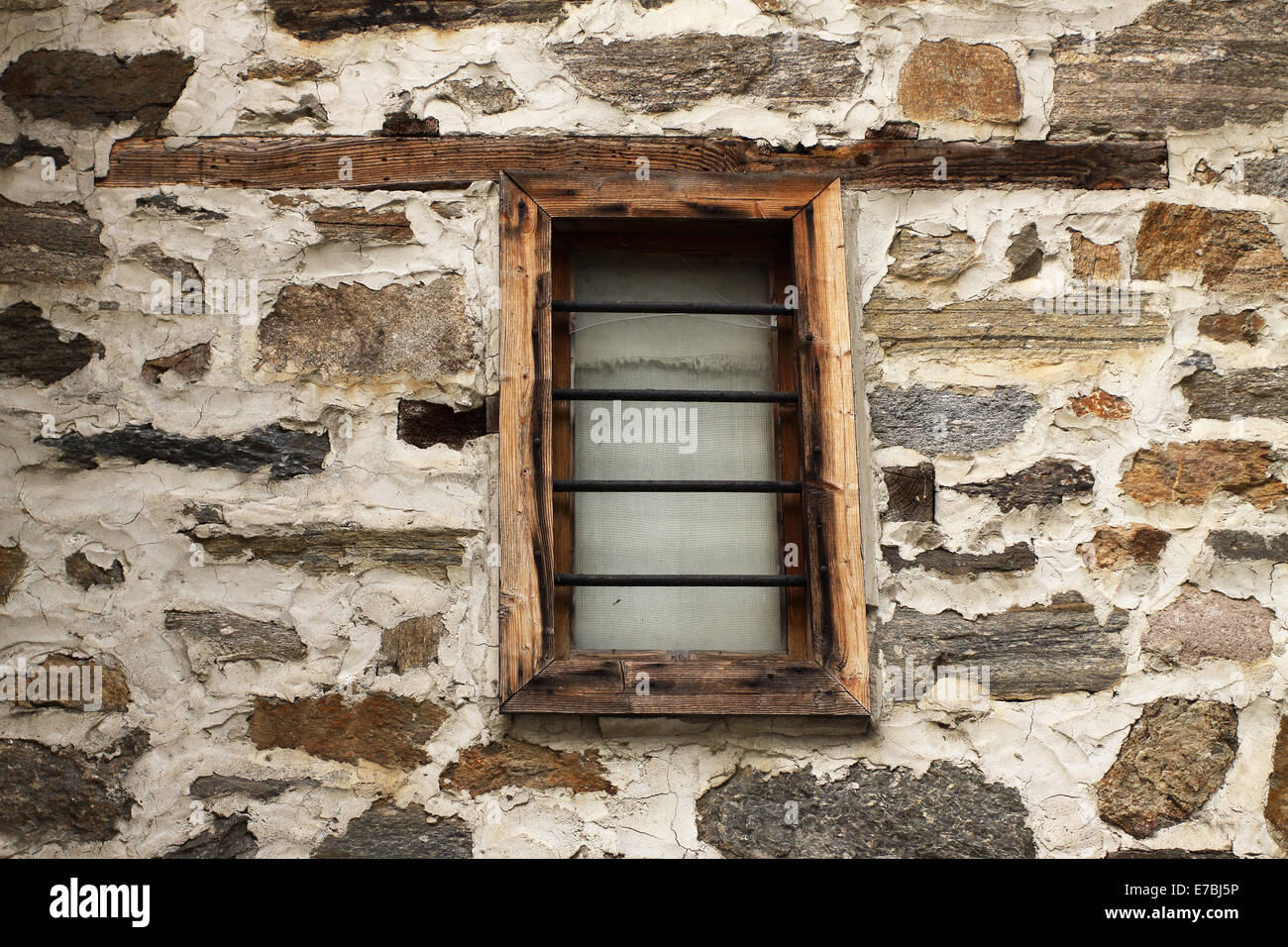 Old stylish window, wooden window,Shiroka laka, Bulgaria Stock Photo ...
