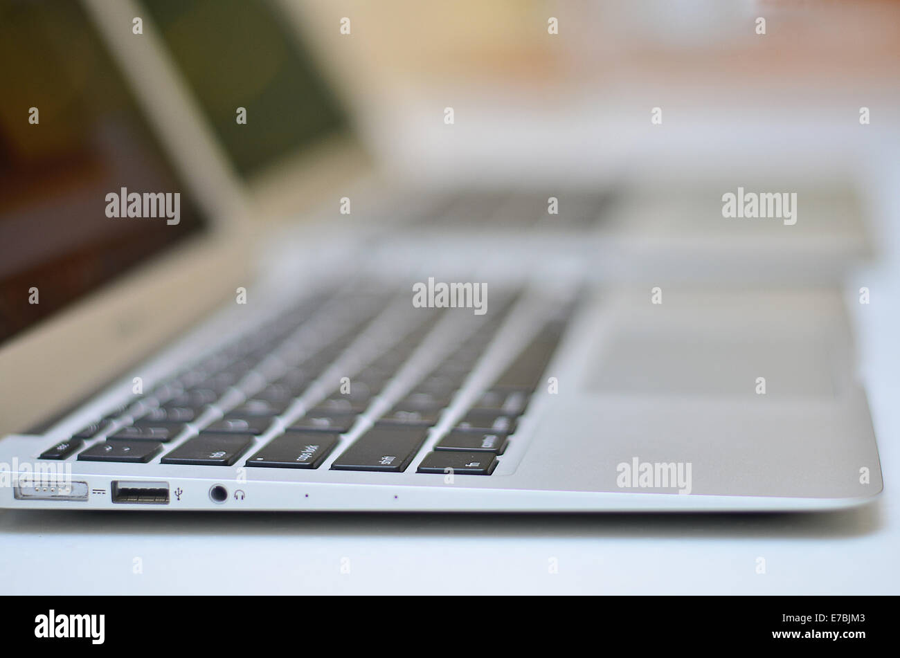 USB port of a laptop Stock Photo - Alamy