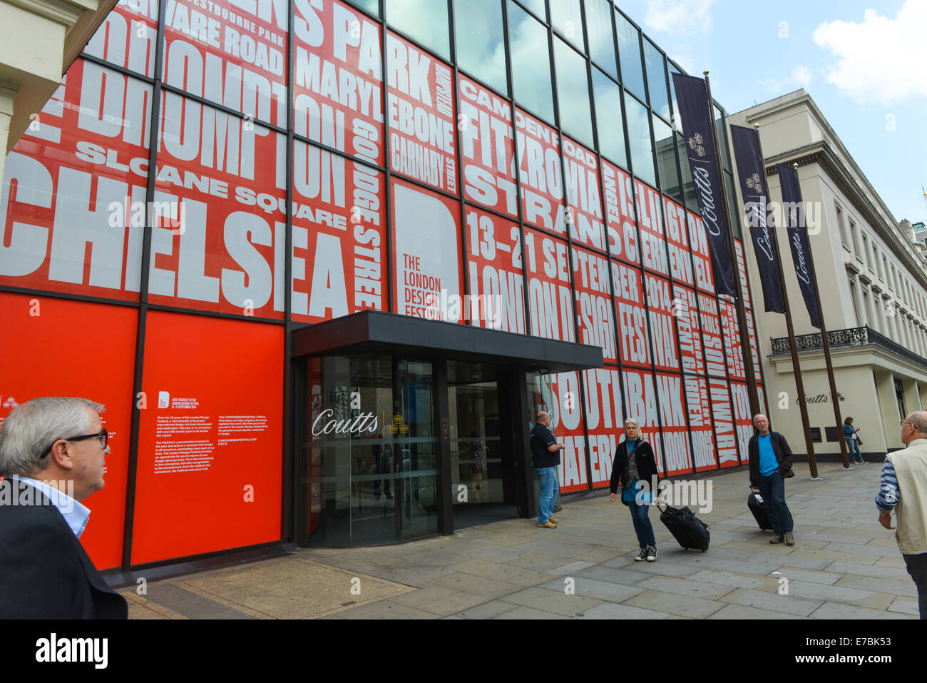 Coutts the strand hi-res stock photography and images - Alamy