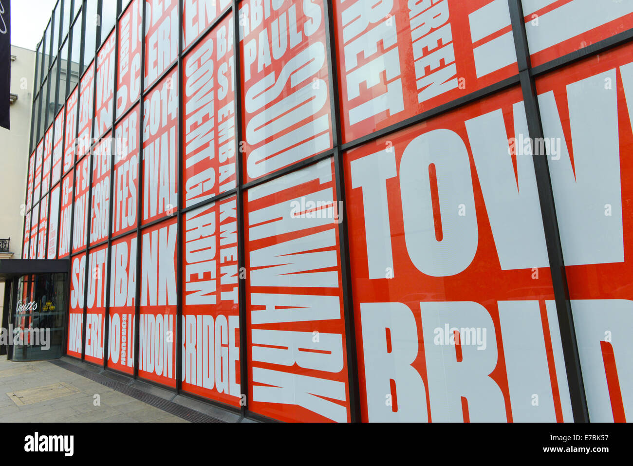 Coutts the strand hi-res stock photography and images - Alamy