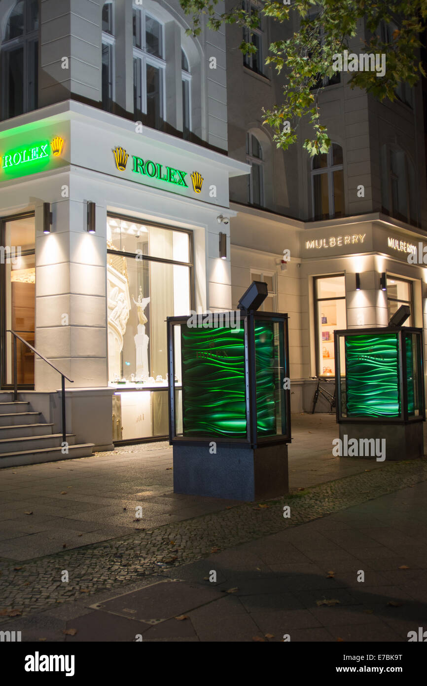 Rolex shop berlin hi-res stock photography and images - Alamy