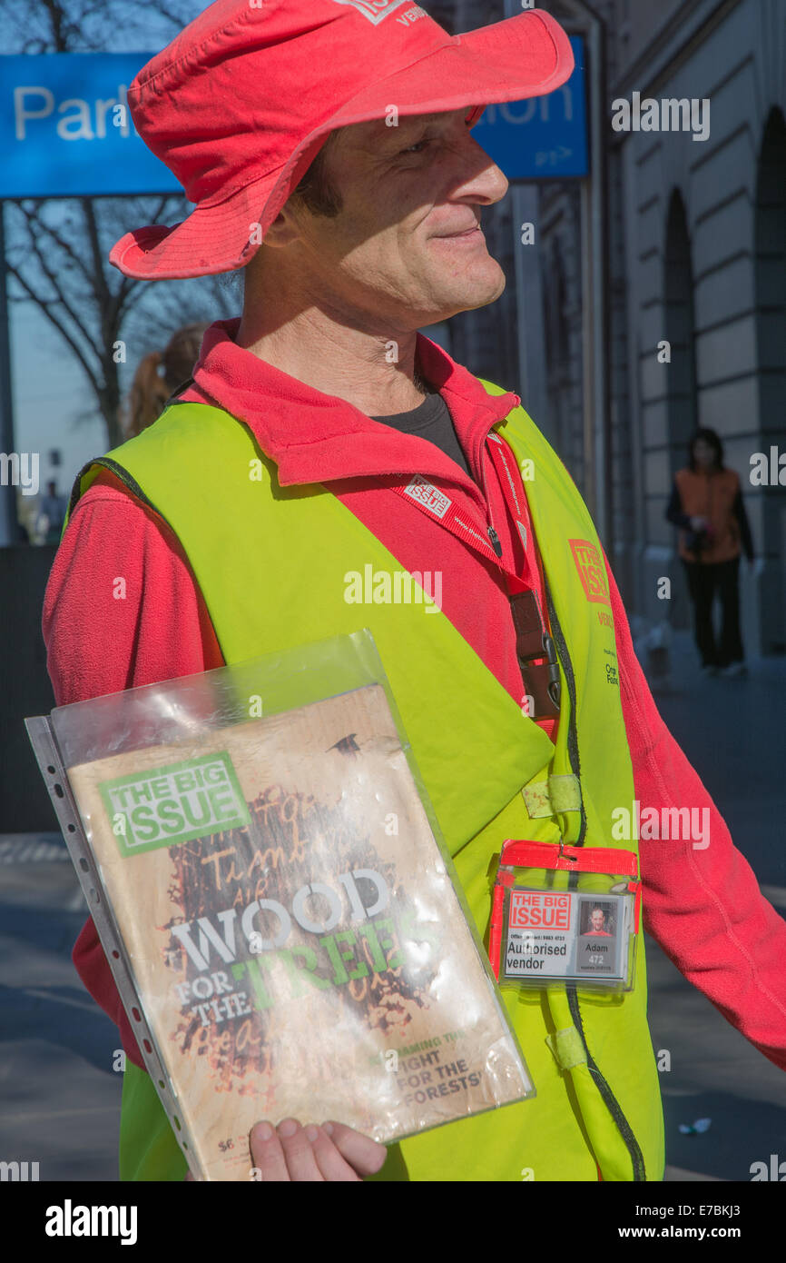 Big issue vendor hi-res stock photography and images - Alamy