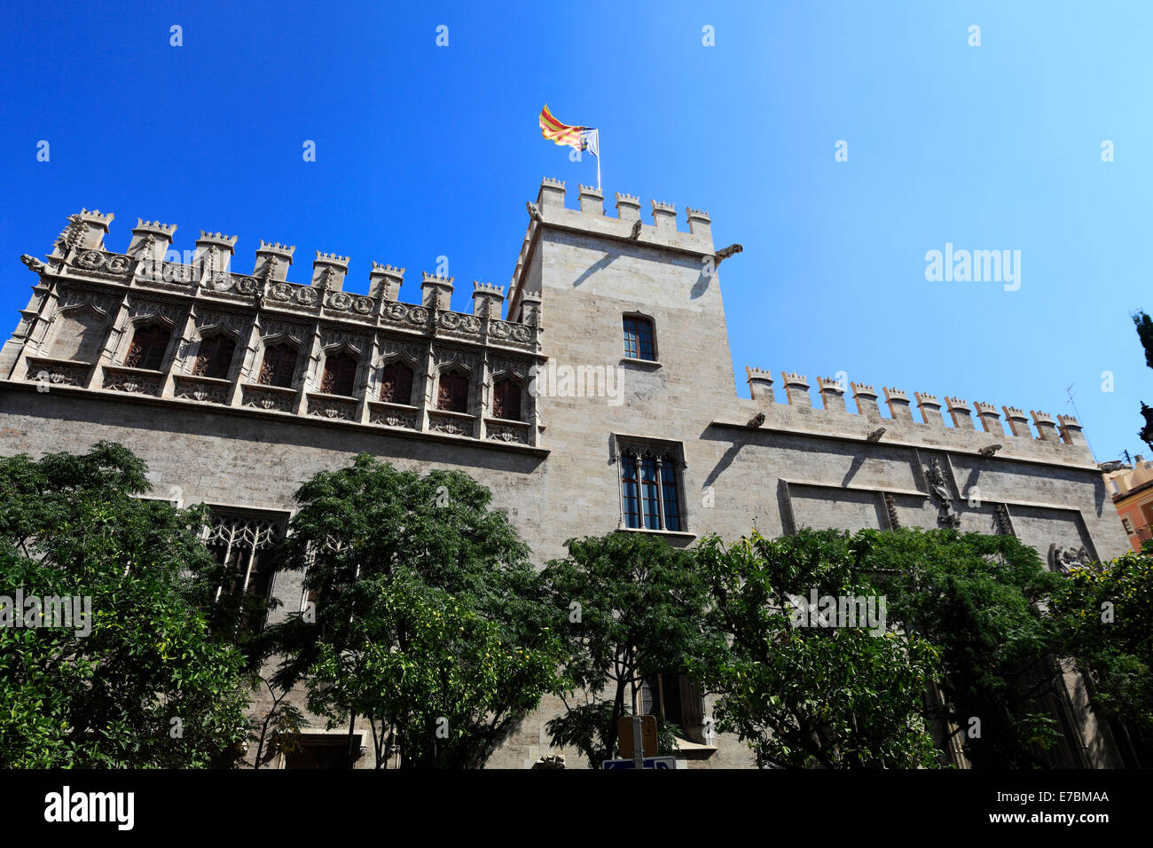 Lonja de la Seda (Silk Exchange building) Late gothic 15th Century ...