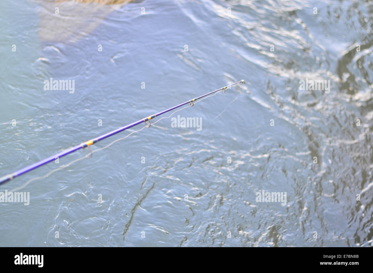 Fishing sea rod bend hi-res stock photography and images - Alamy