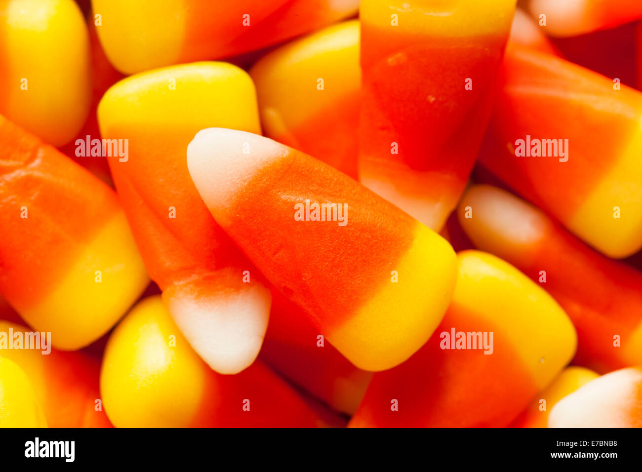 Colorful Candy Corn for Halloween on a Background Stock Photo - Alamy