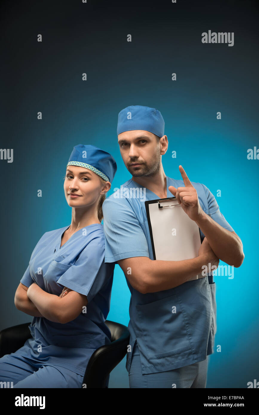 Hard work of doctors Stock Photo - Alamy