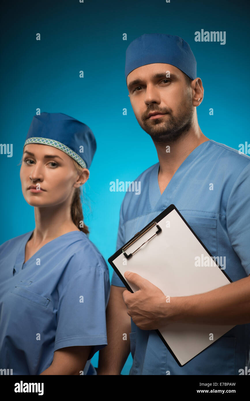 Hard work of doctors Stock Photo - Alamy
