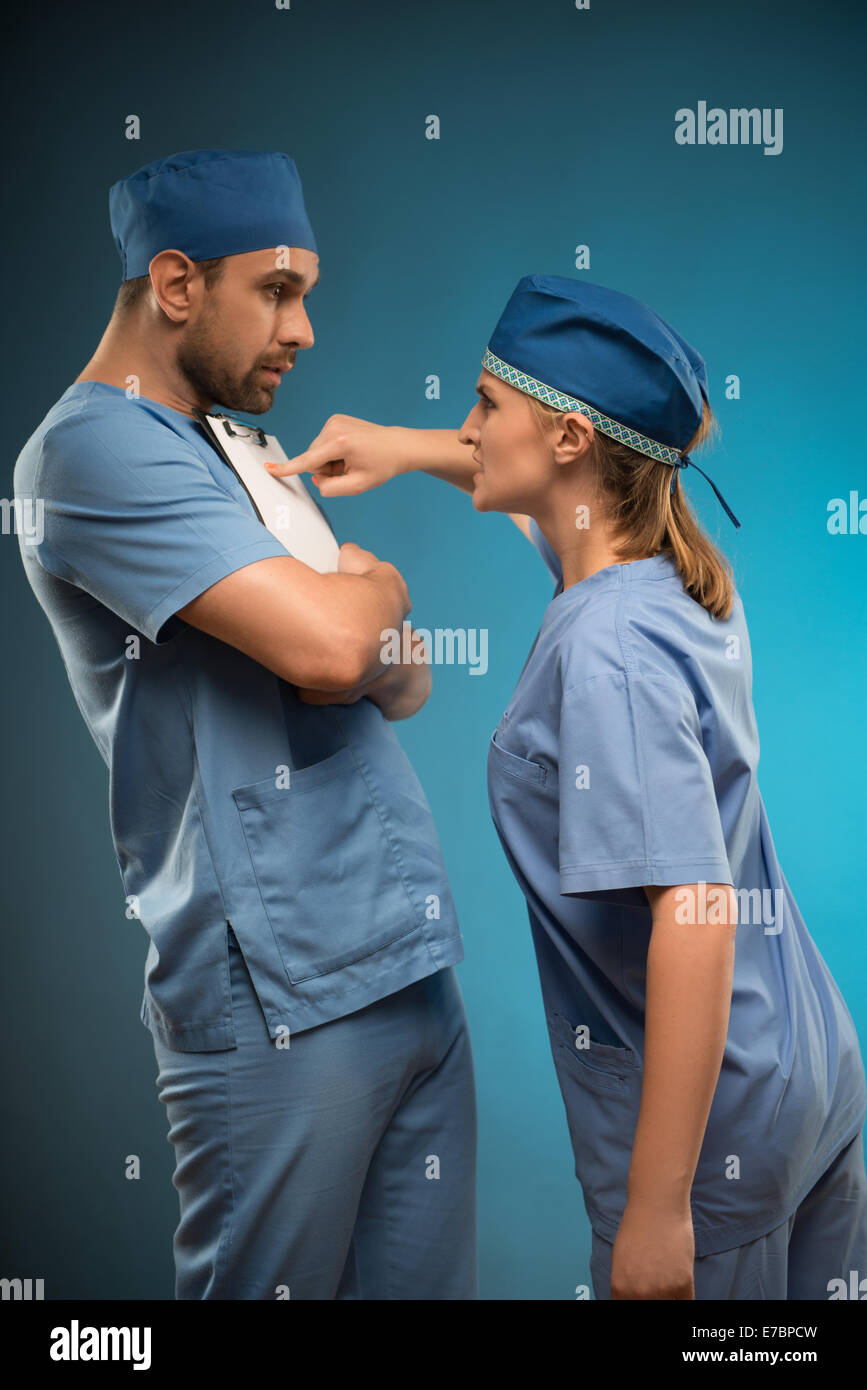 Hard work of doctors Stock Photo - Alamy