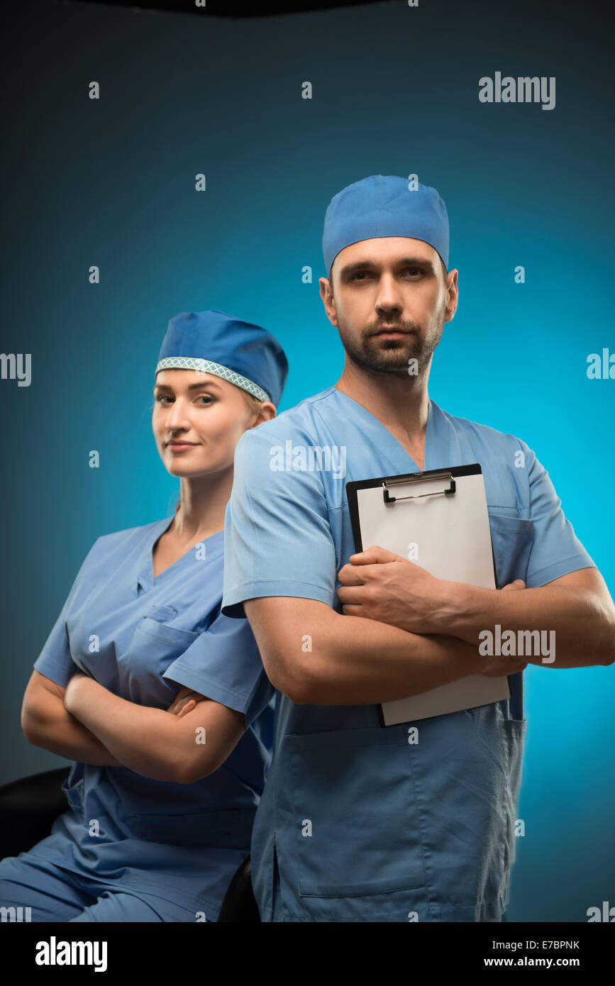 Hard work of doctors Stock Photo - Alamy