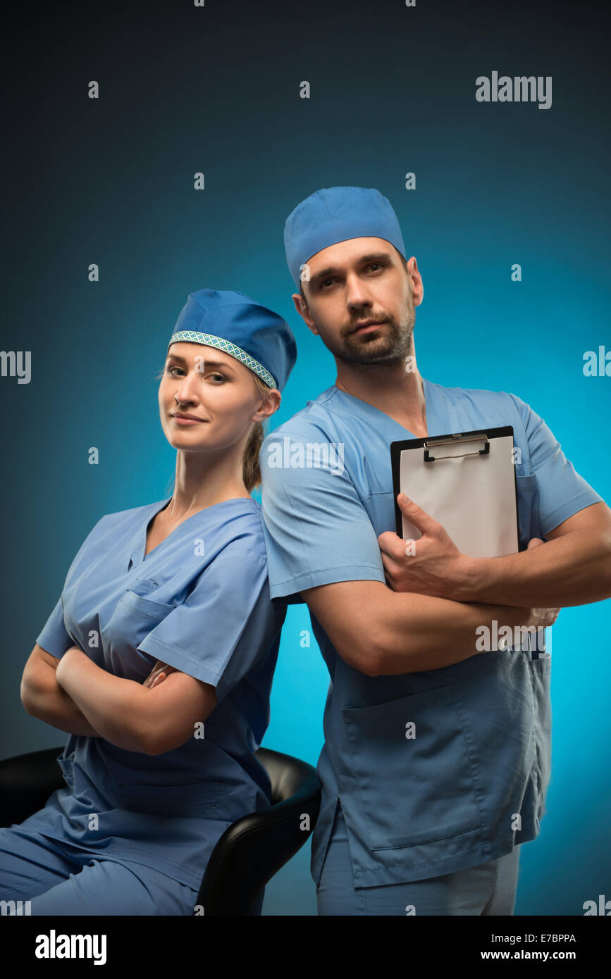 Hard work of doctors Stock Photo - Alamy