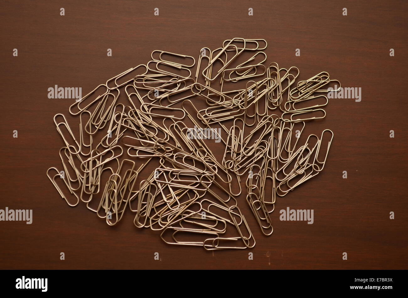 Office Paper Pins Stock Photo - Alamy