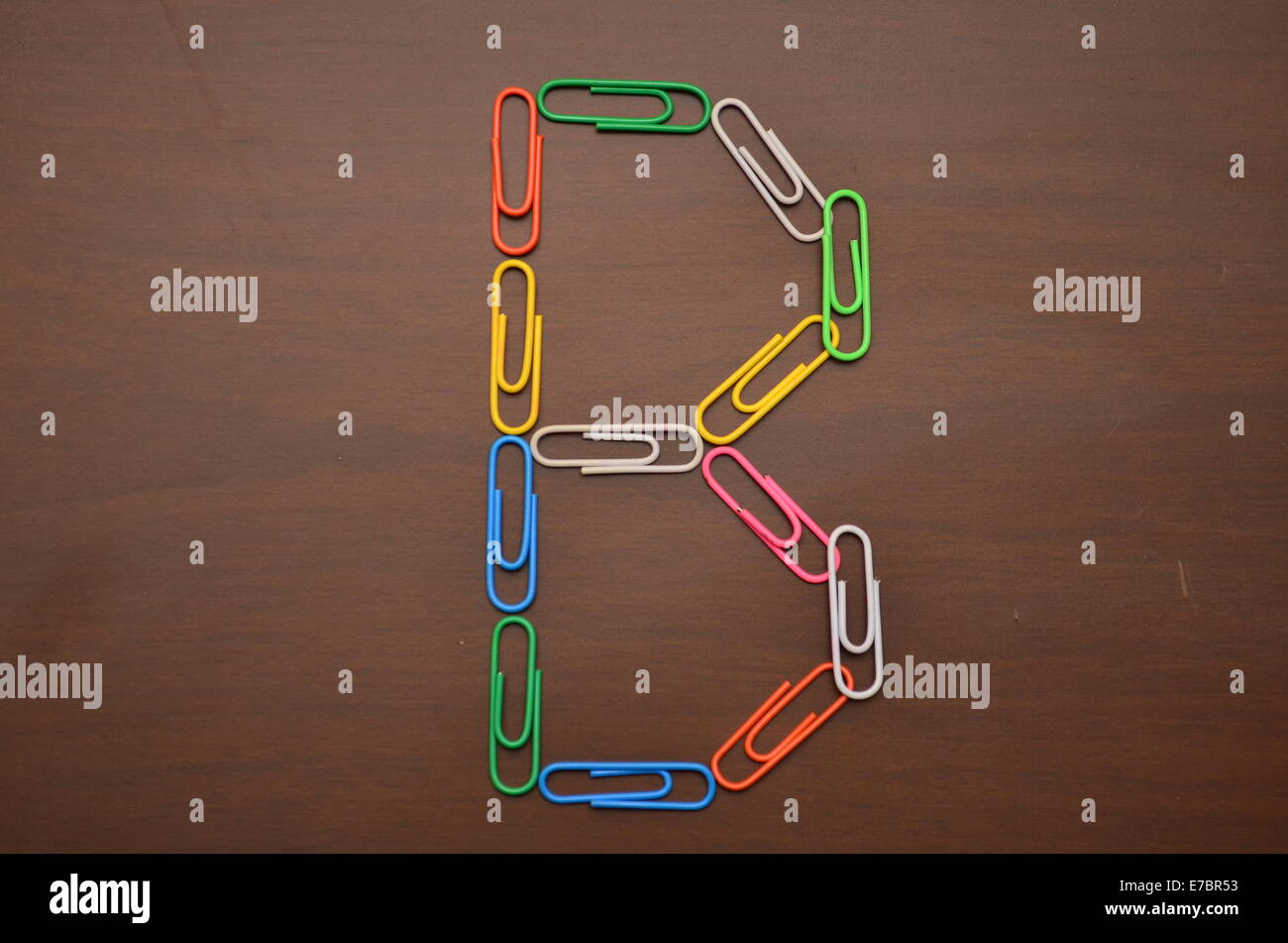 Office Paper Pins Stock Photo - Alamy