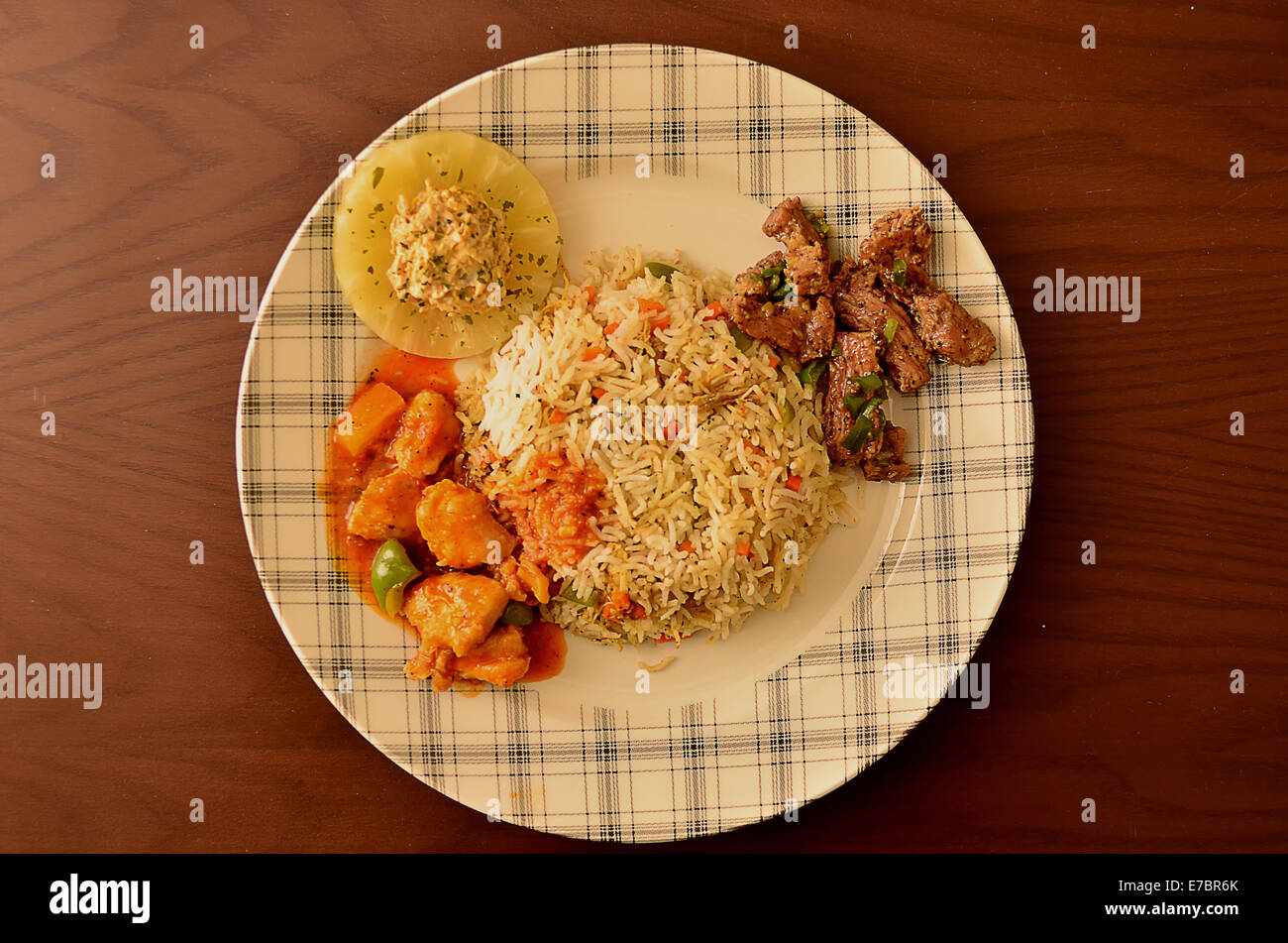 Steak with chinese vegetables hi-res stock photography and images - Alamy