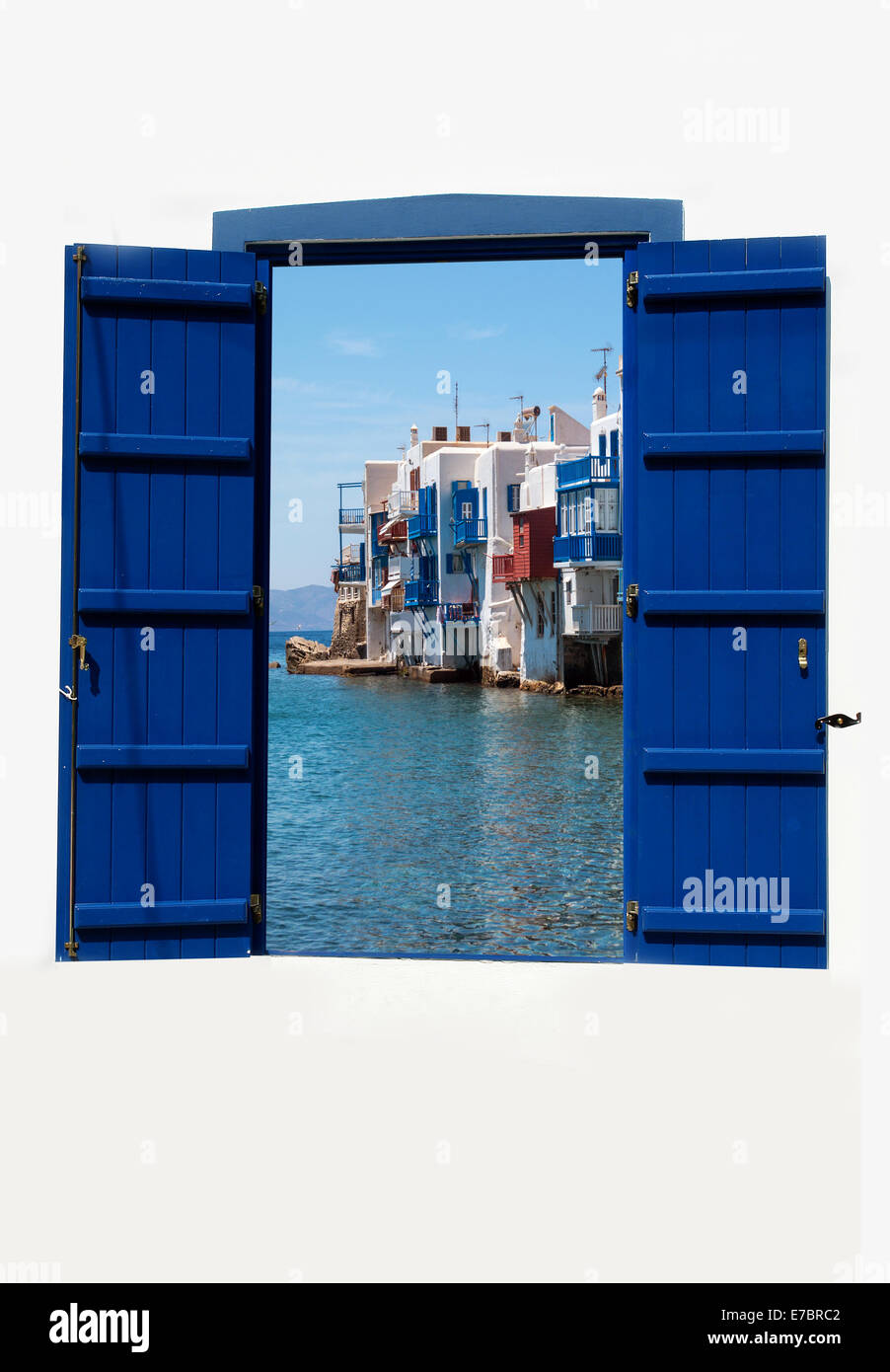 Travel greece mediterranean islands Cut Out Stock Images & Pictures - Alamy