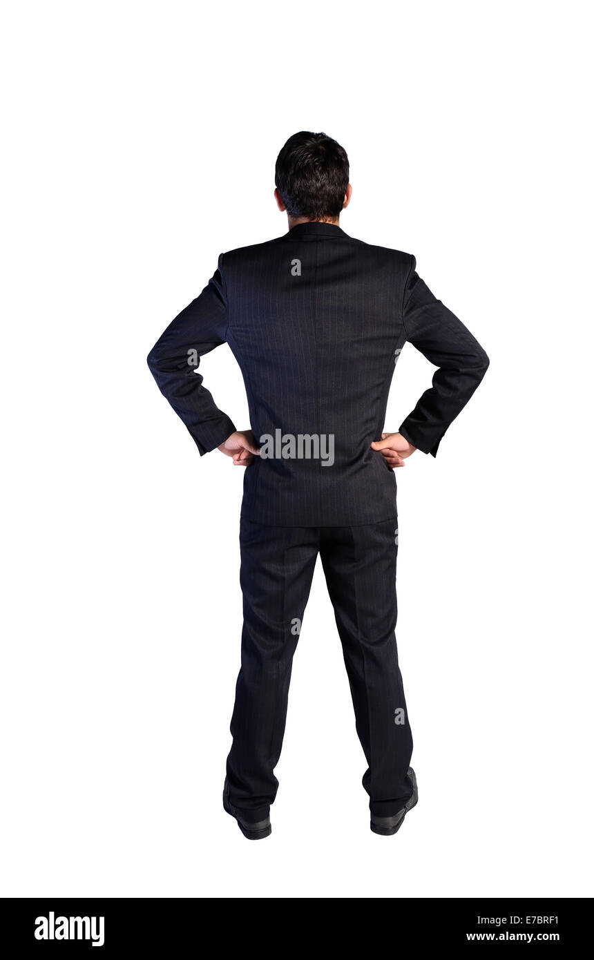 Business man back view hi-res stock photography and images - Alamy