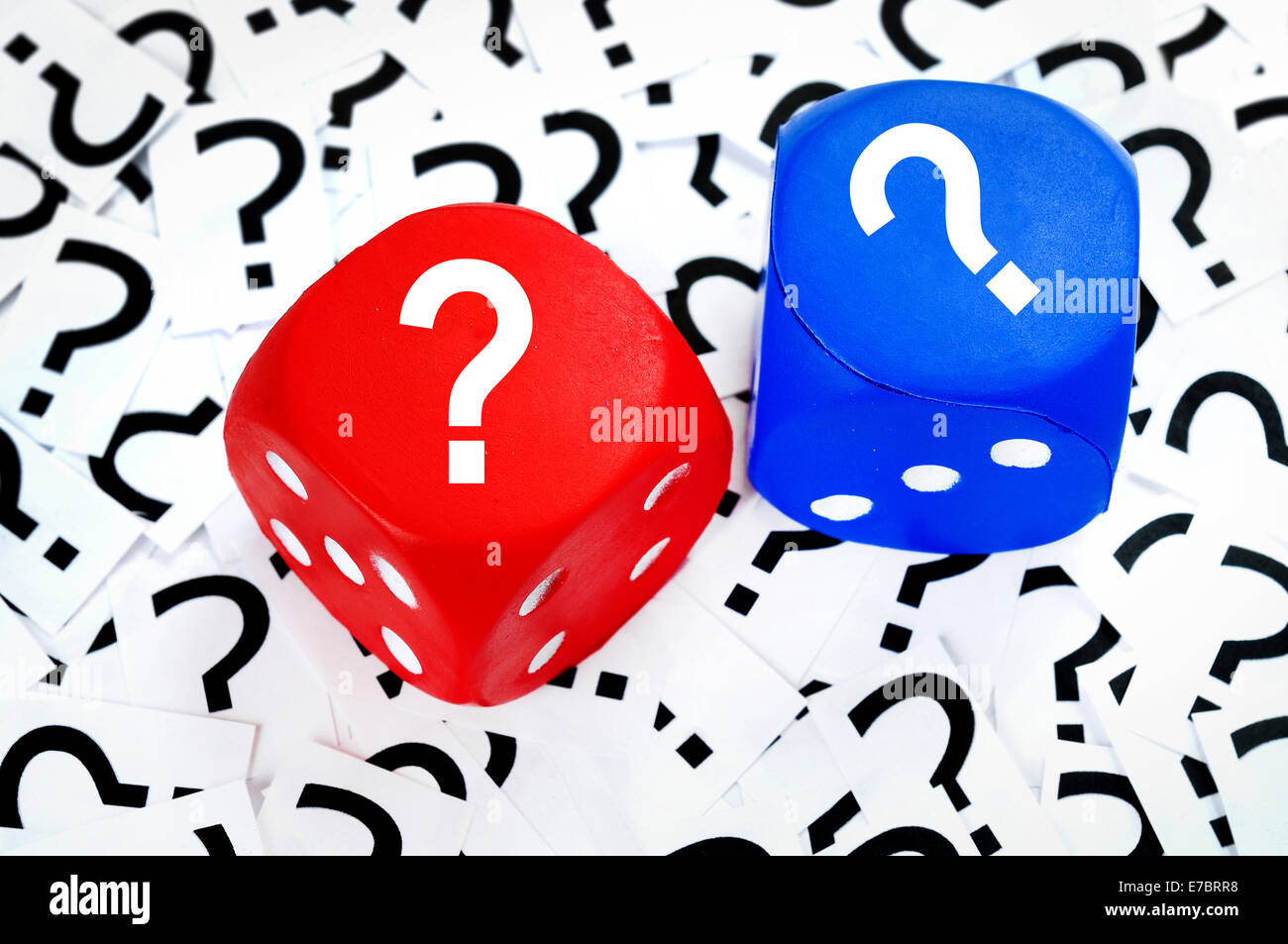 word on question mark background Stock Photo - Alamy