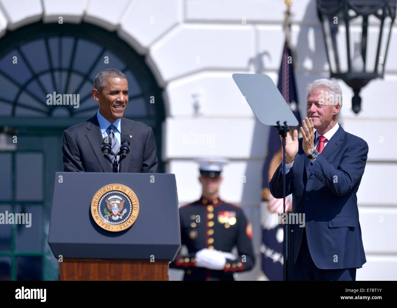 President Bill Clinton White House High Resolution Stock Photography ...