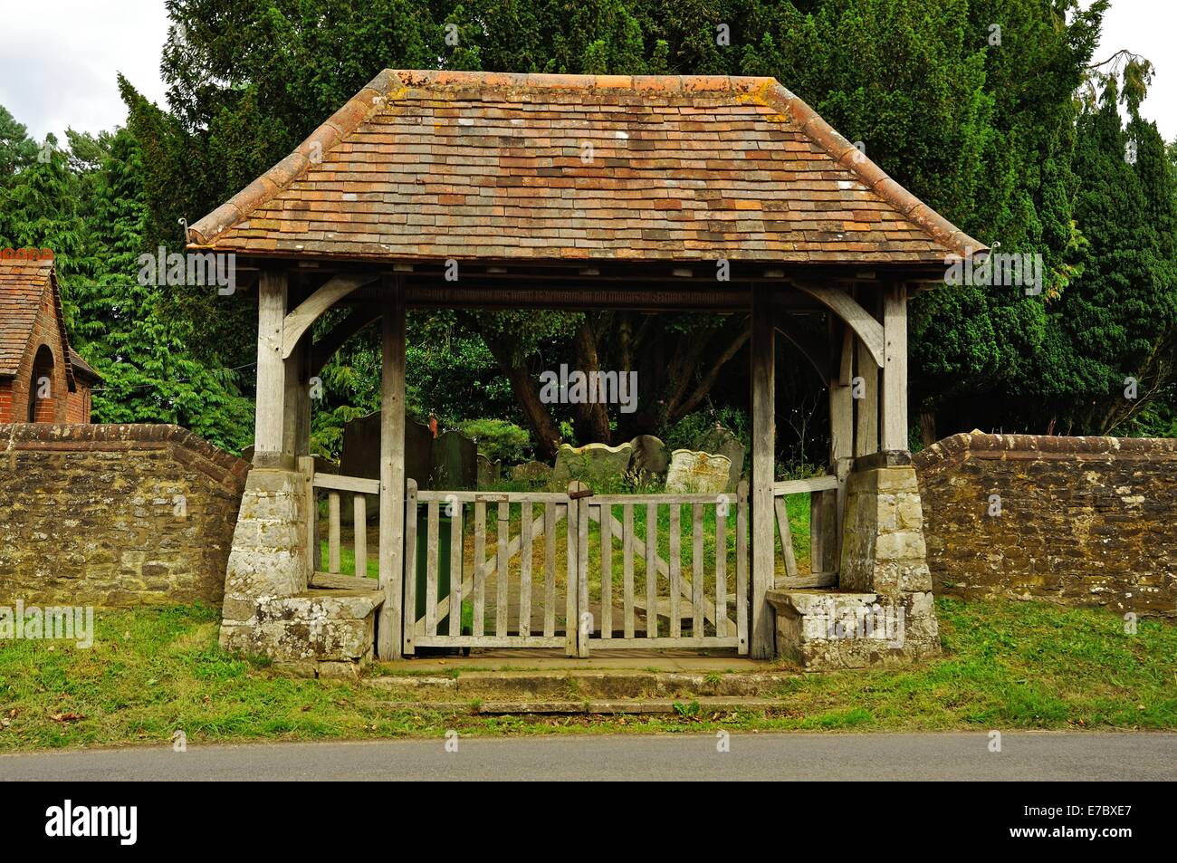 Church Covered Entryway
