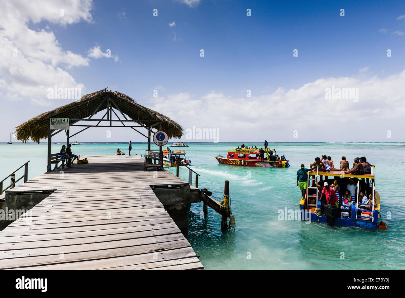 Pigeon point tobago hi-res stock photography and images - Alamy