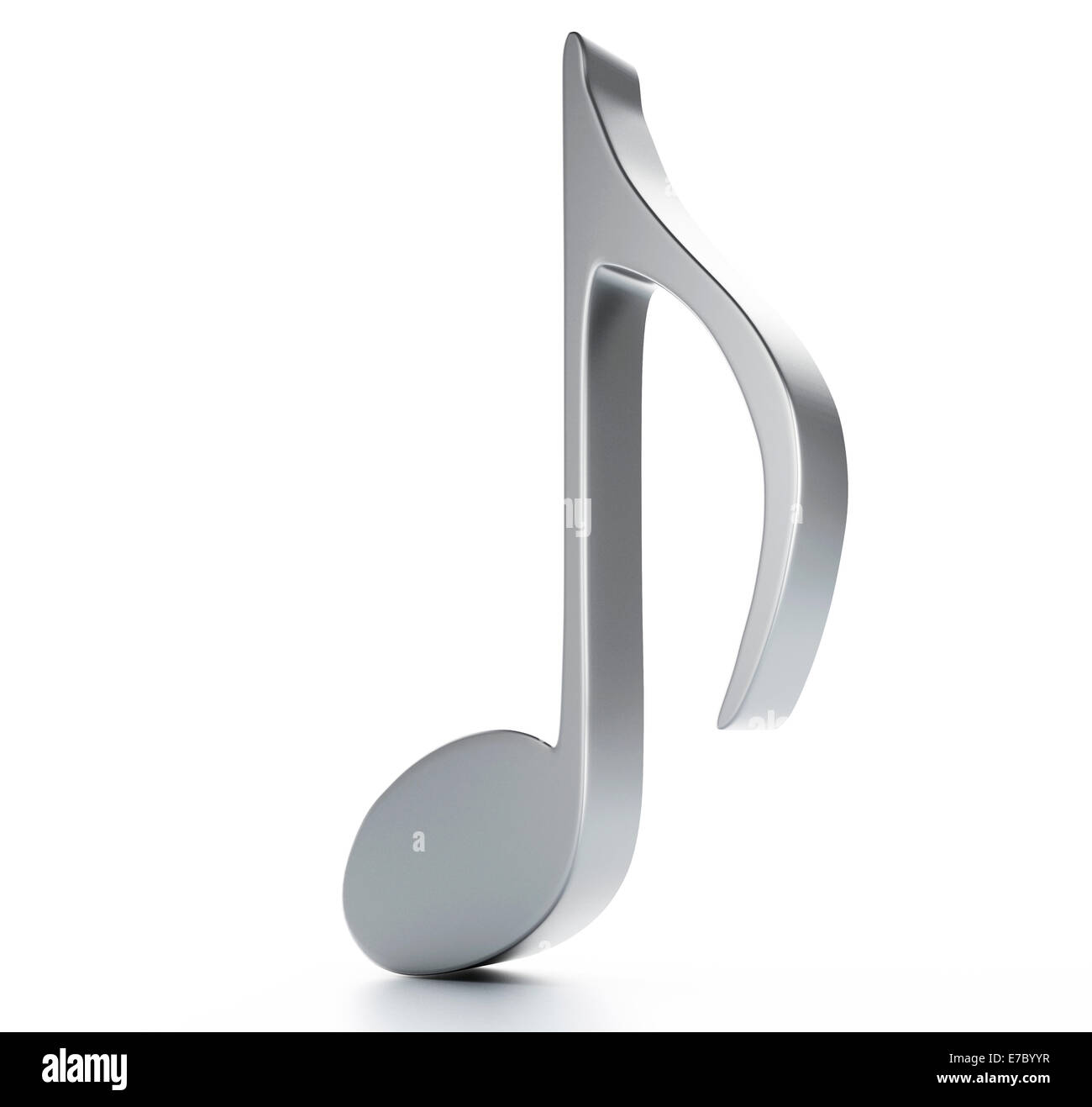 image of music note 3d illustration. Music concept. Isolated on white ...