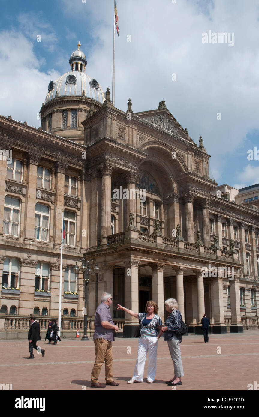 The Council House in Victoria Square, Birmingham, England Stock Photo ...