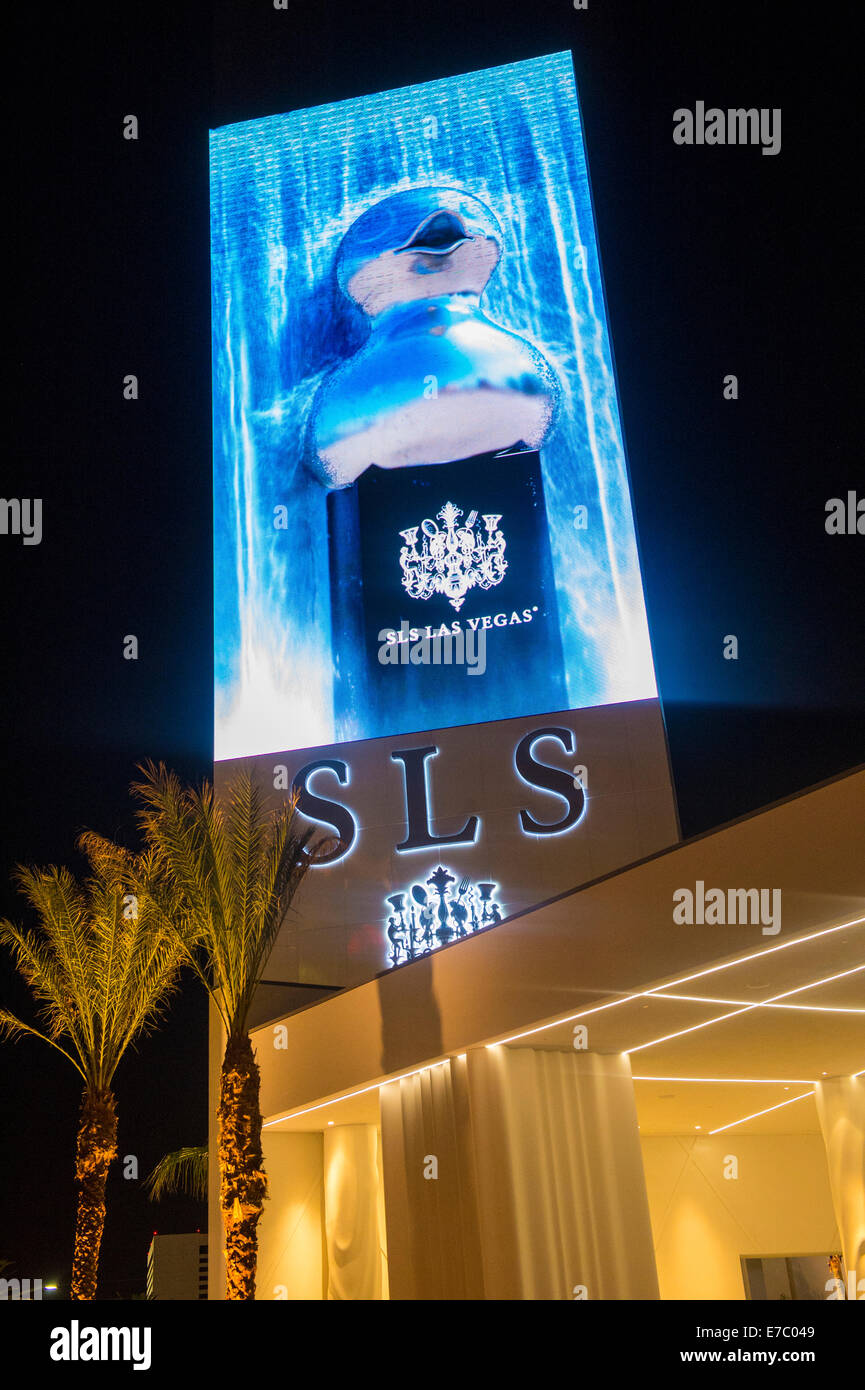 The SLS Hotel & casino in Las Vegas Stock Photo - Alamy