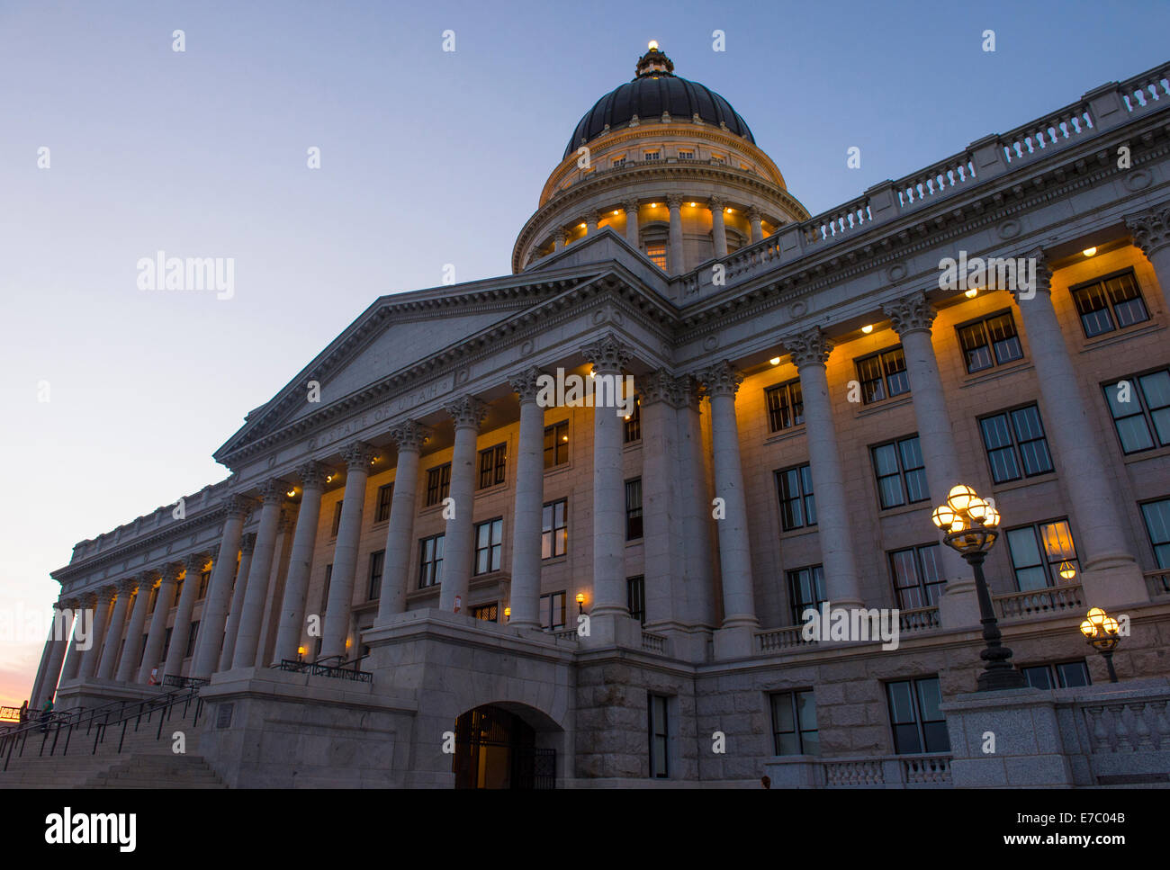 The State Capitol Building in Salt Lake City, Utah Stock Photo - Alamy