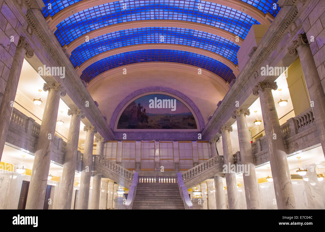 The State Capitol Building in Salt Lake City, Utah Stock Photo - Alamy