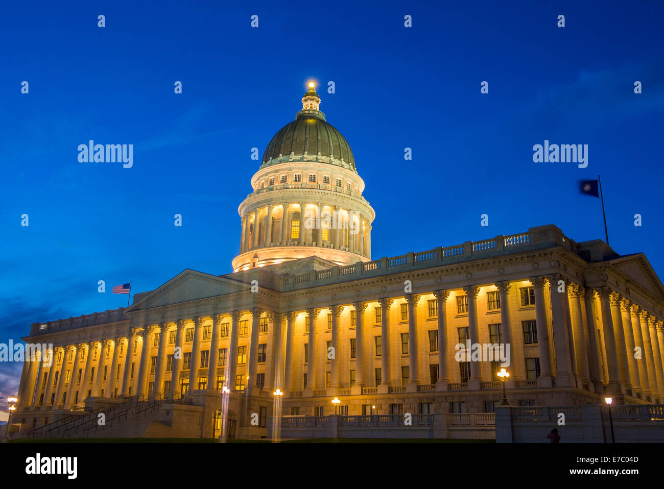 The State Capitol Building in Salt Lake City, Utah Stock Photo - Alamy