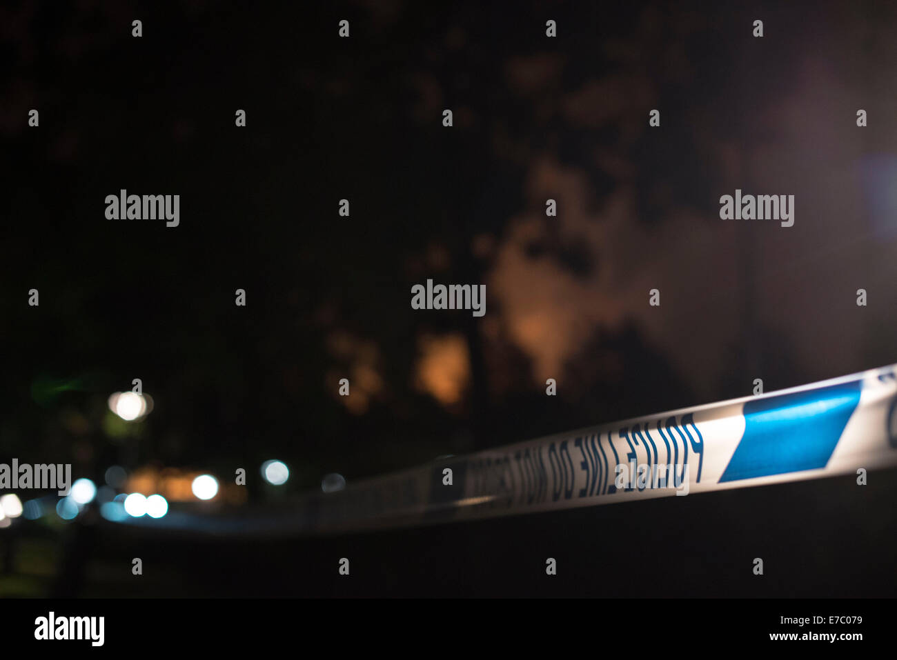 Police explosion night uk hi-res stock photography and images - Alamy