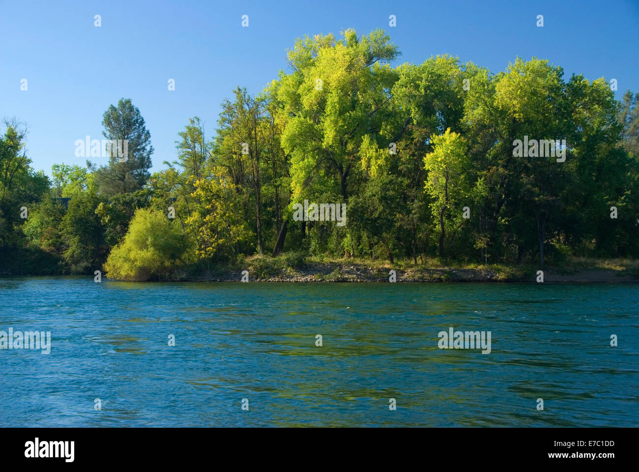 Sacramento River, Turtle Bay Exploration Park, Redding, California ...