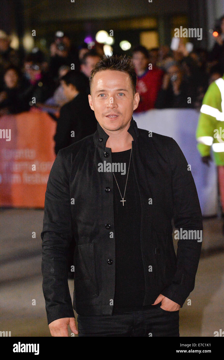 Toronto, Ontario, Canada. 12th Sep, 2014. Actor TRAVIS AARON WADE ...