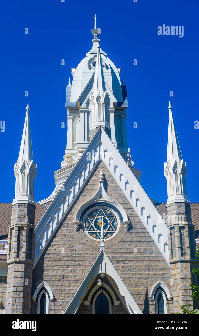 Salt lake assembly hall lds hi-res stock photography and images - Alamy