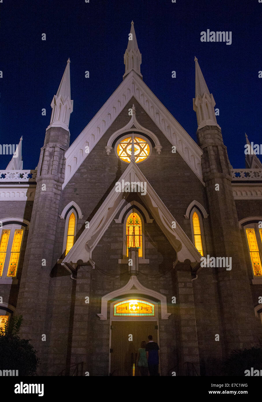 Salt lake assembly hall lds hi-res stock photography and images - Alamy