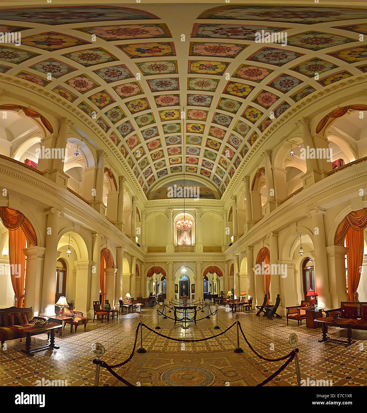 Interior of Noor Mahal, Pakistan Stock Photo - Alamy