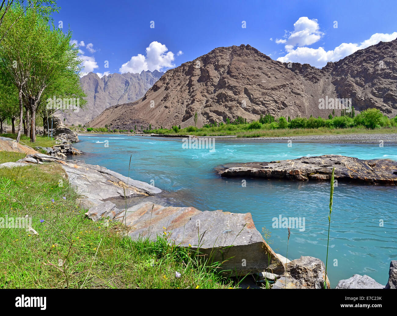 Lakes of Pakistan Stock Photo - Alamy