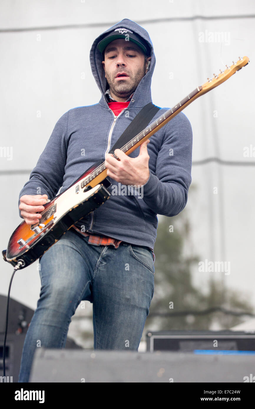 Chicago, Illinois, USA. 12th Sep, 2014. Guitarist COLIN FRANGICETTO of ...