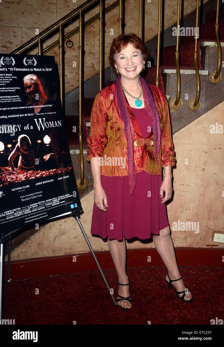 New York, NY, USA. 12th Sep, 2014. Elaine Bromka at arrivals for ...